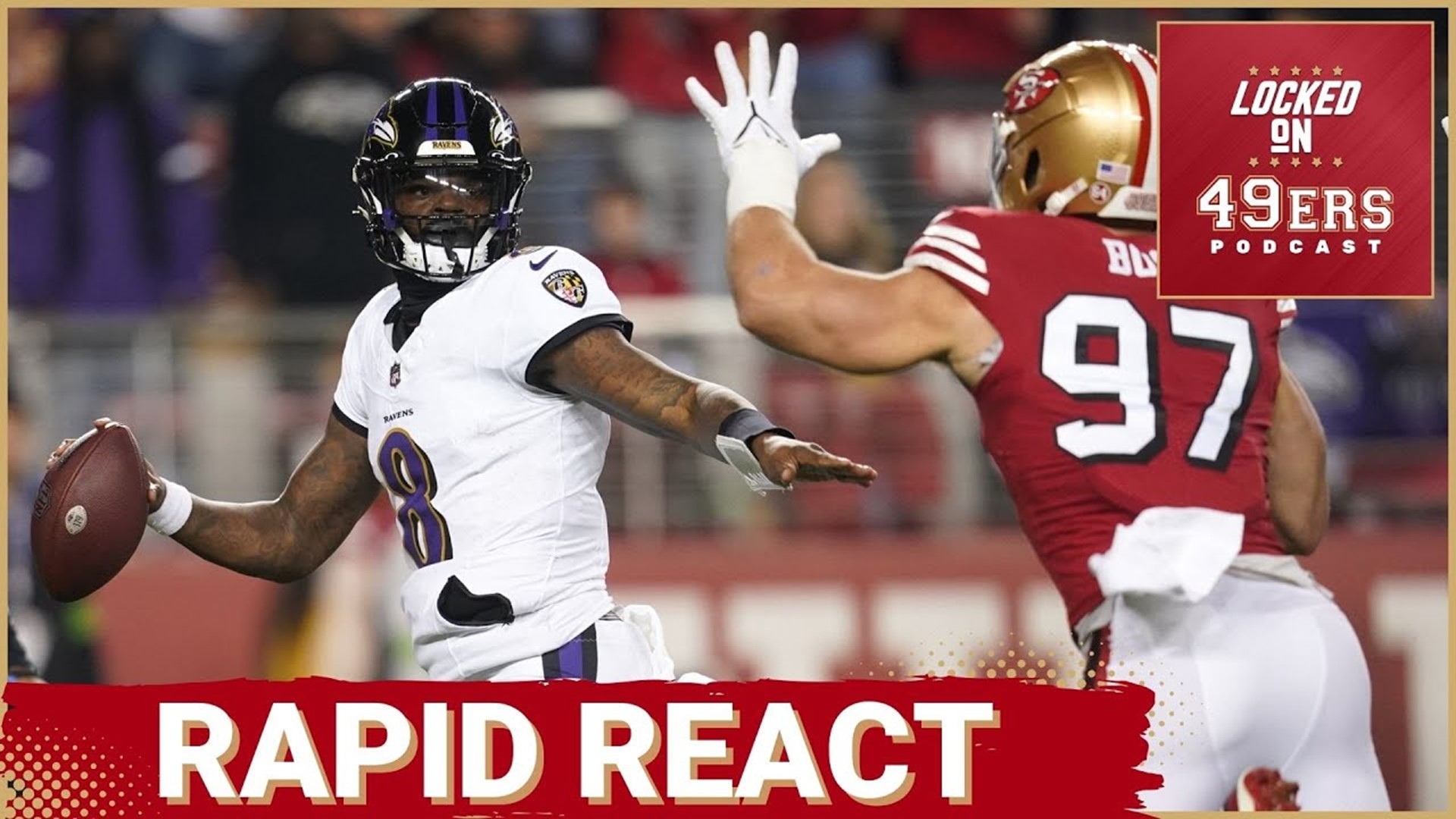 RAPID REACT: 49ers Fall to Ravens as Lamar Jackson Makes MVP Statement ...