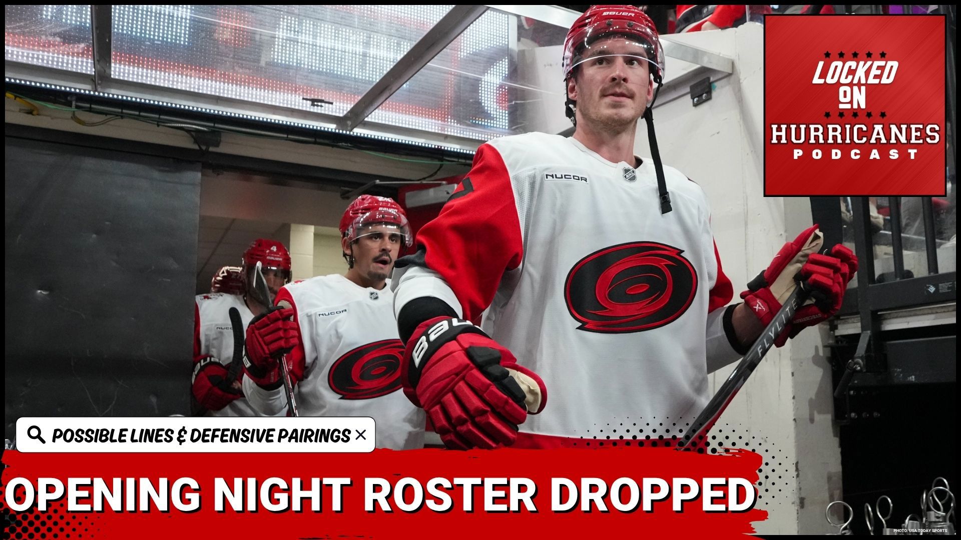 The Carolina Hurricanes Drop Opening Night Roster Names | 12newsnow.com