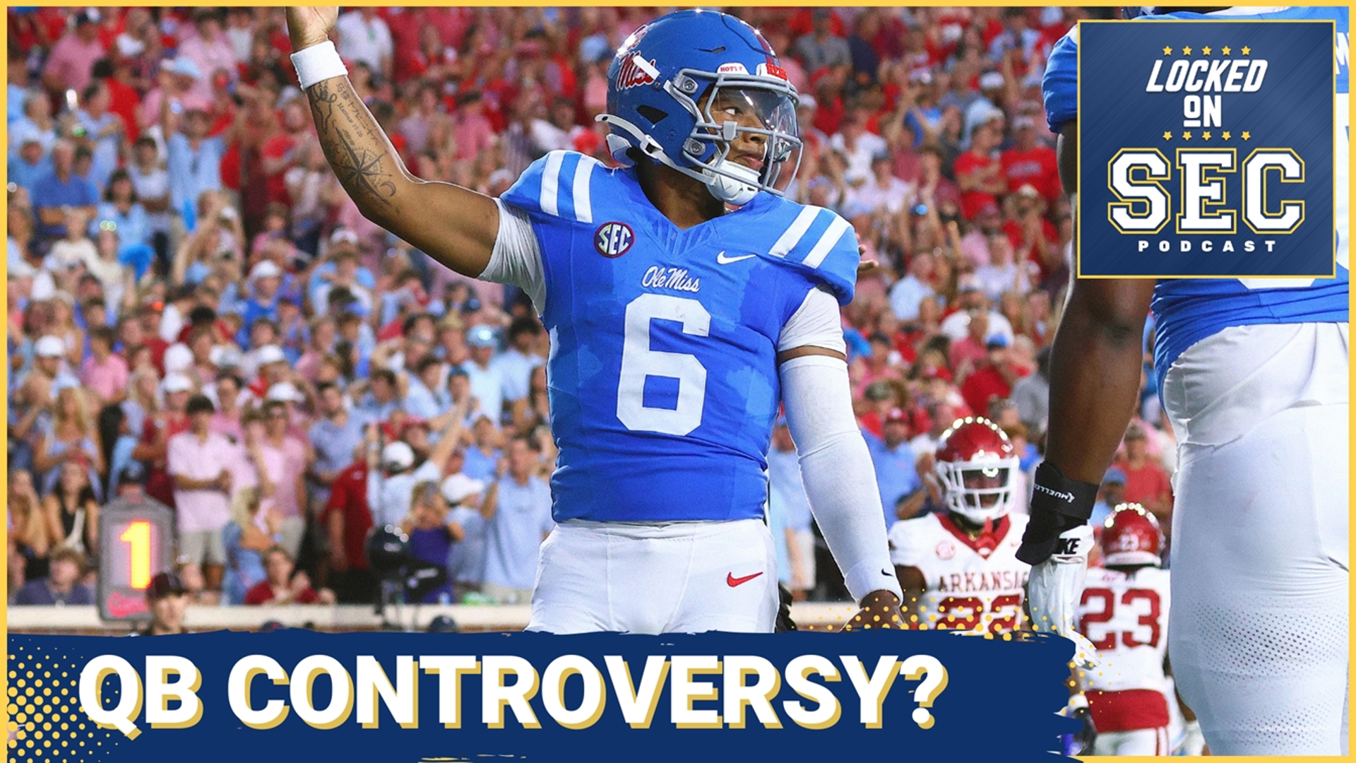 BREAKING: Ole Miss Quarterback CONTROVERSY | Tim Tebow Talks Lagway ...