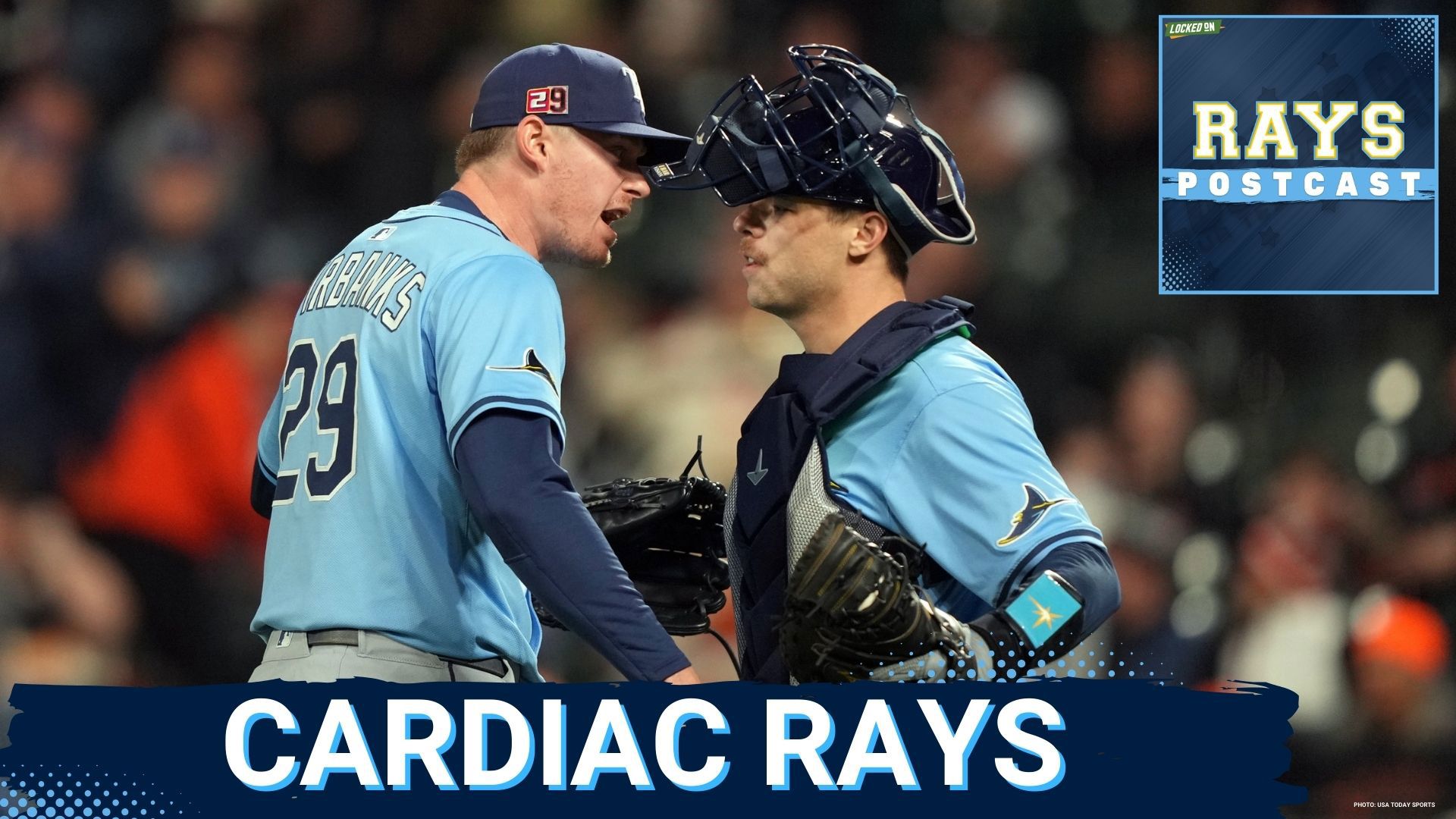 RAYS POSTCAST: The Tampa Bay Rays COMEBACK AGAIN to beat the San ...
