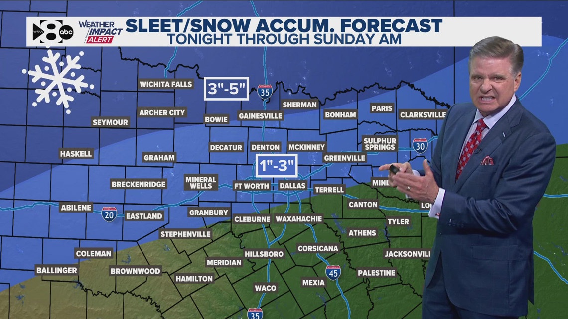 DFW WINTER STORM | Live updates and weather radar from North Texas ...