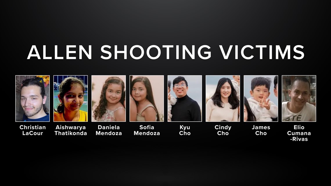 Allen, Texas mall shooting victims: What we know | 12newsnow.com