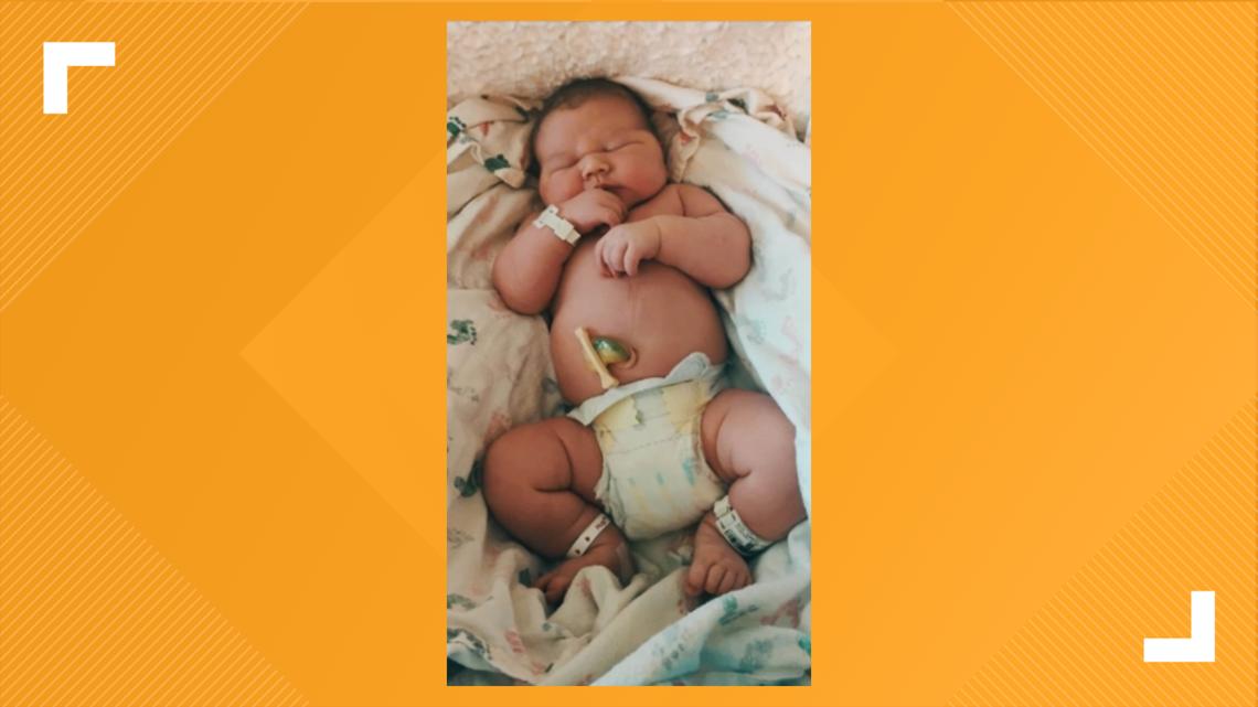 'I was in shock': North Texas mom gives birth to 'huge' baby weighing ...