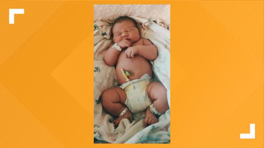 'I was in shock': North Texas mom gives birth to 'huge' baby weighing ...