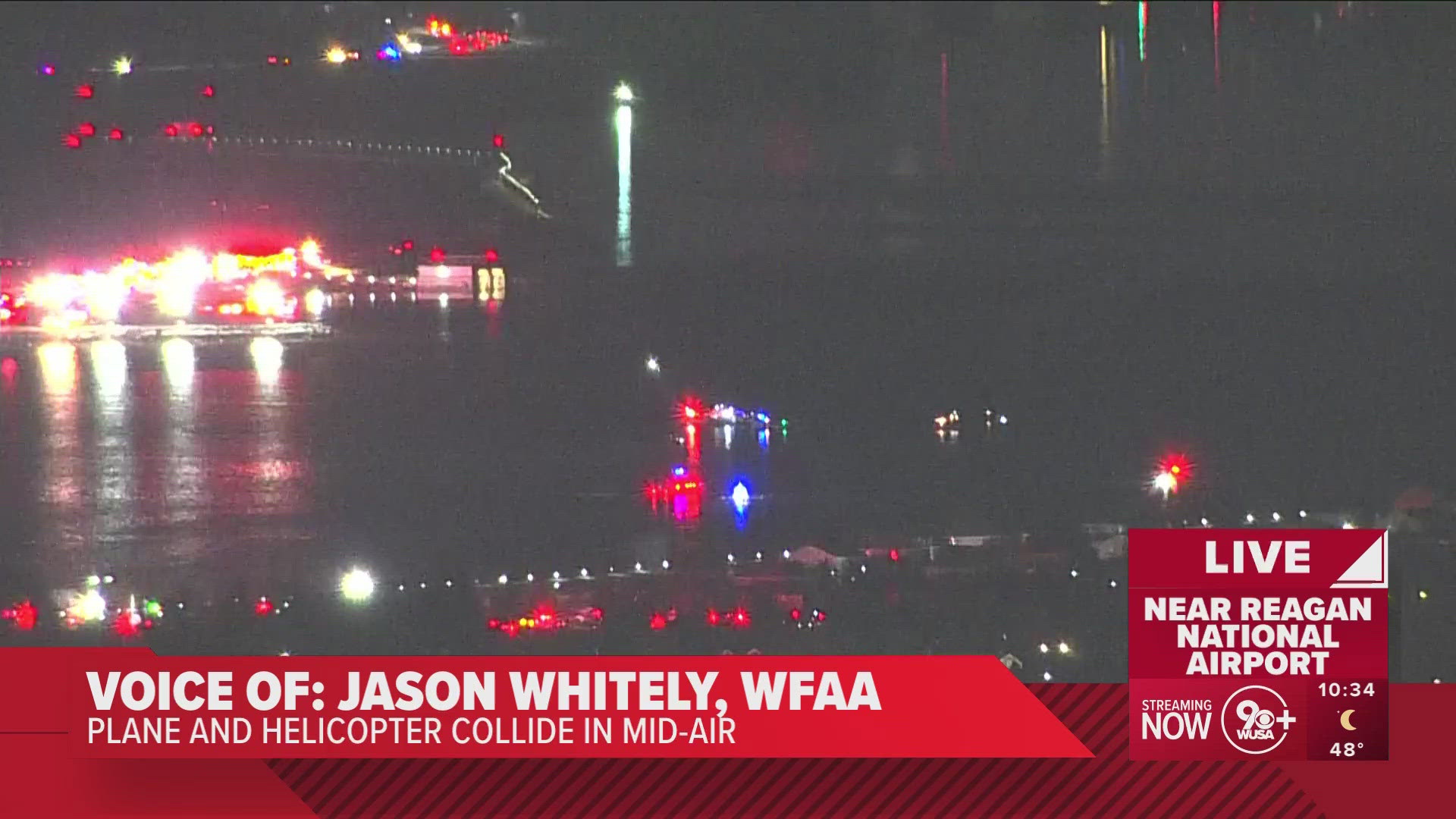 Reporter discusses mid-air crash between 60-passenger jet and Black ...