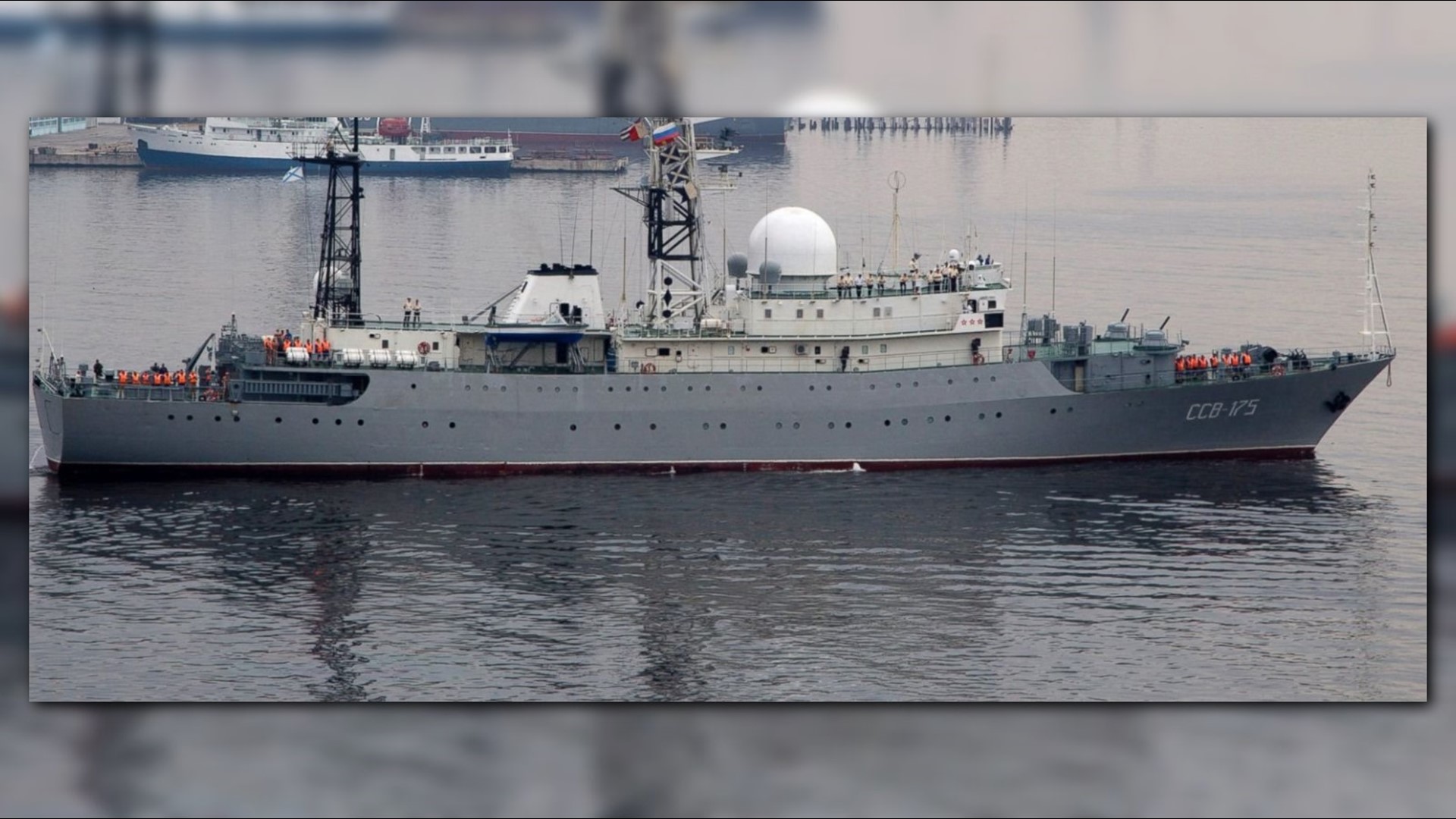Russian spy ship 'lurking' off US coast | 12newsnow.com