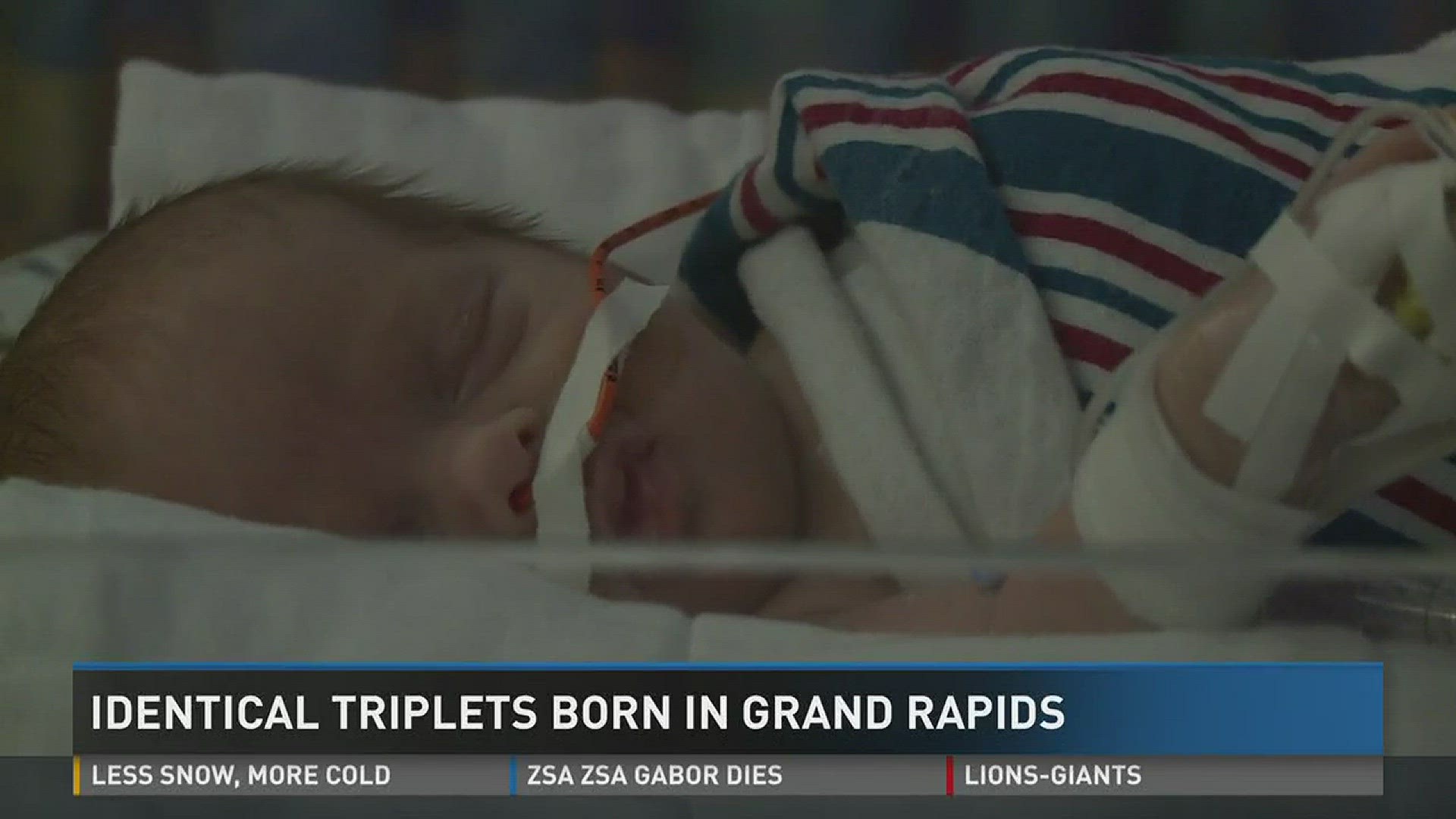 Michigan couple gives birth to identical triplets | 12newsnow.com